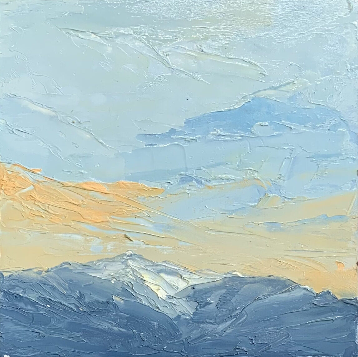 Mt. Washington Study 3-18-23, from the 365 Views of Mt. Washington ...